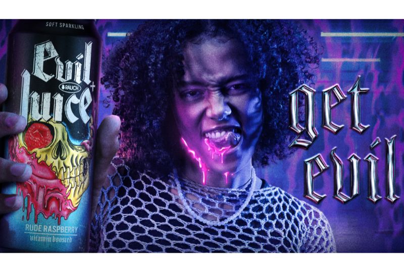 Rauch Fruchtsäfte präsentiert mit dem neuen „Evil⁺Juice“ eine wilde ...